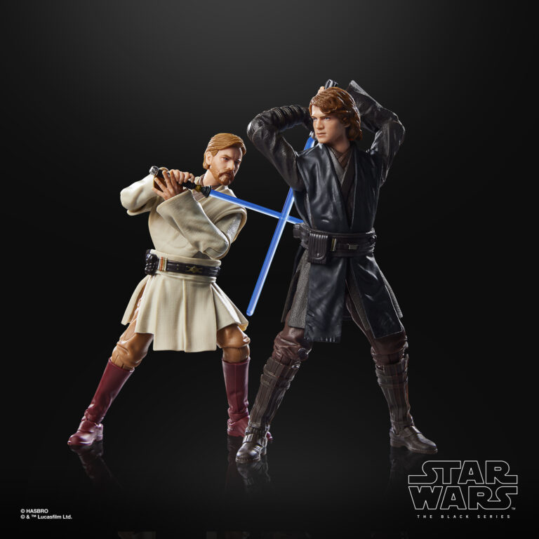 SDCC 2025: Hasbro Star Wars Black Series Anakin Skywalker & Obi-Wan ...